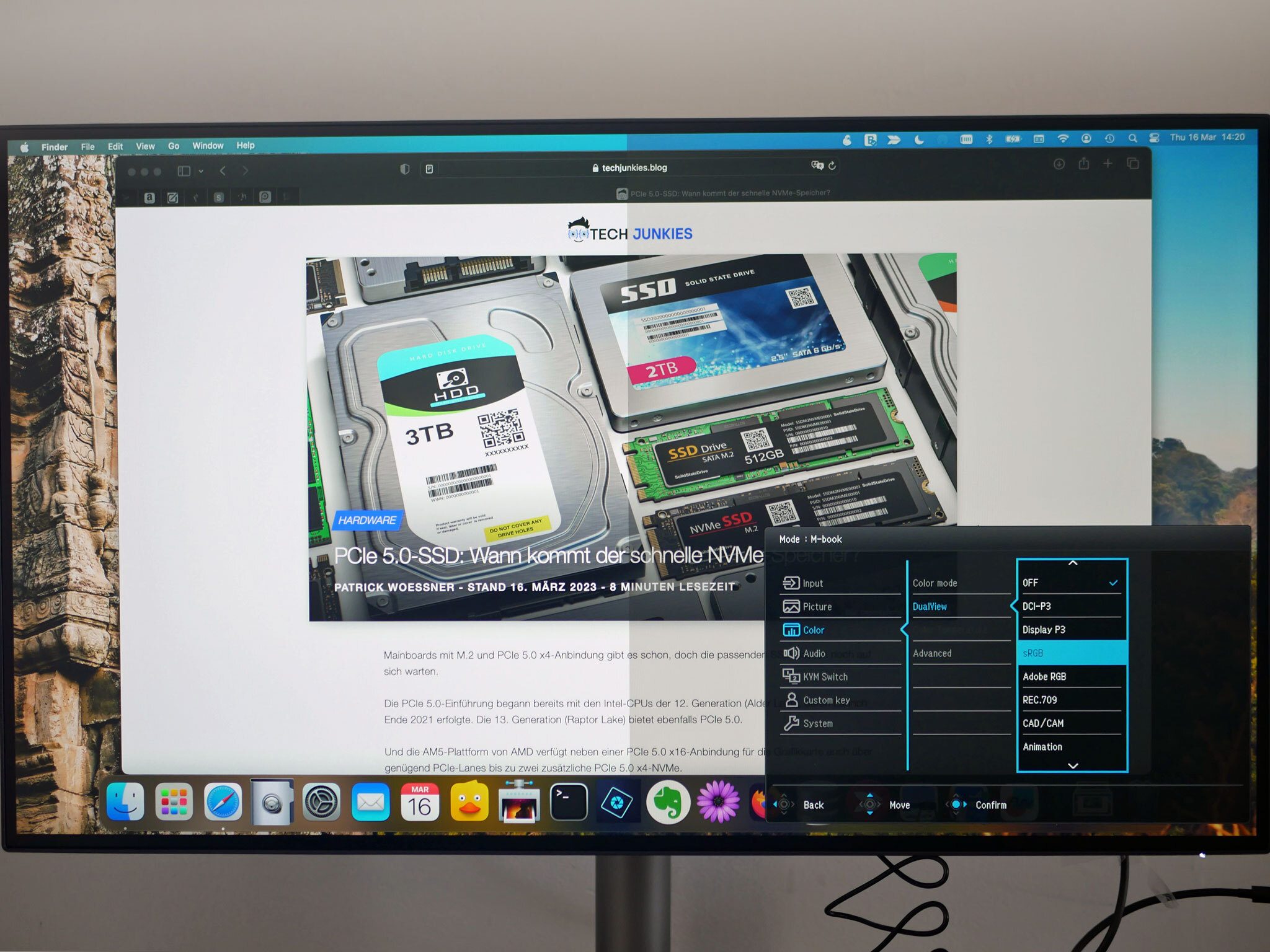 BenQ PD3220U-Review - 4K-Grafik-Monitor mit 32 Zoll