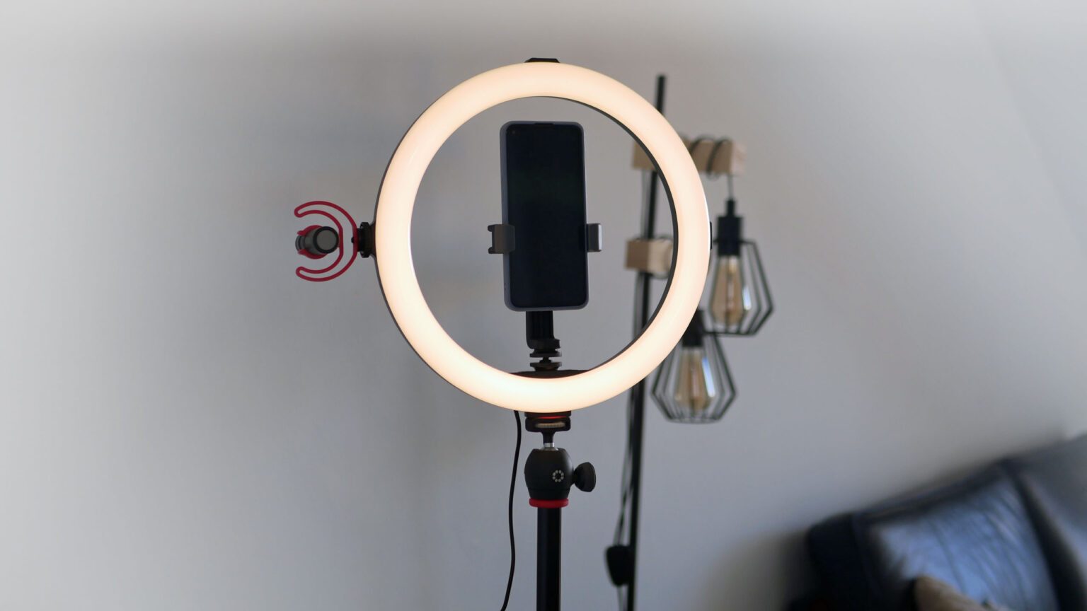 Ringlicht mit Stativ + Mikrofon - JOBY Compact Studio Creator Kit