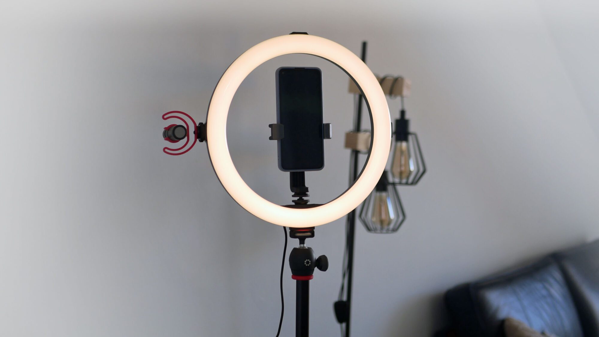 Ringlicht mit Stativ + Mikrofon - JOBY Compact Studio Creator Kit
