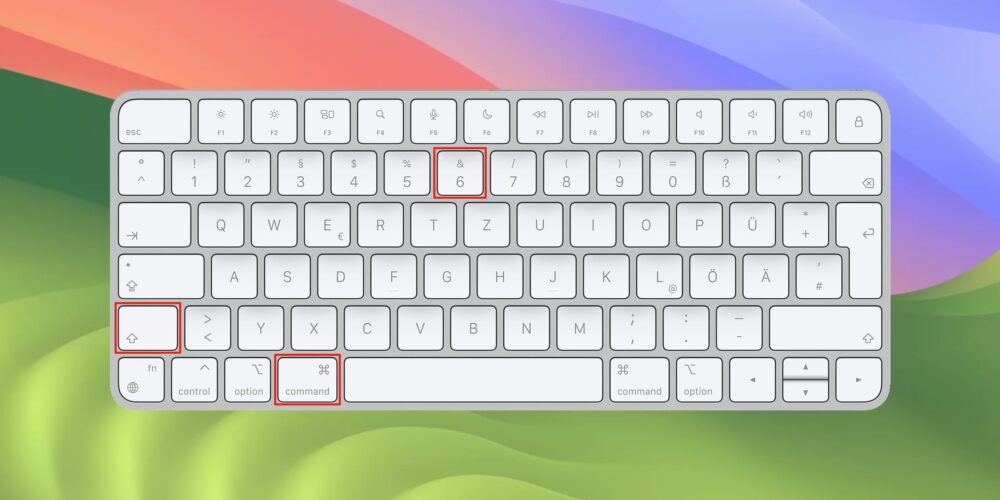 Wie man auf dem Mac Screenshots erstellt inkl. Tastenkombination